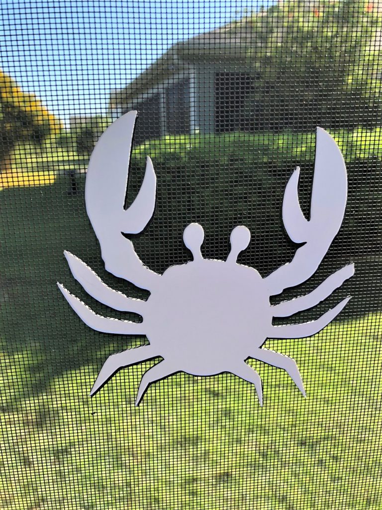 DCentral Crab Flexible Screen Magnet: Double-Sided Décor; for Non ...