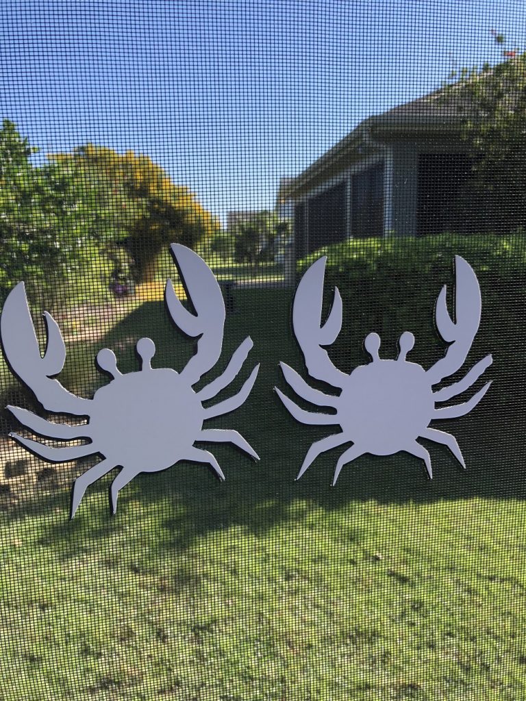 DCentral Two Crabs Flexible Screen Magnets: Double-Sided Décor; for Non ...
